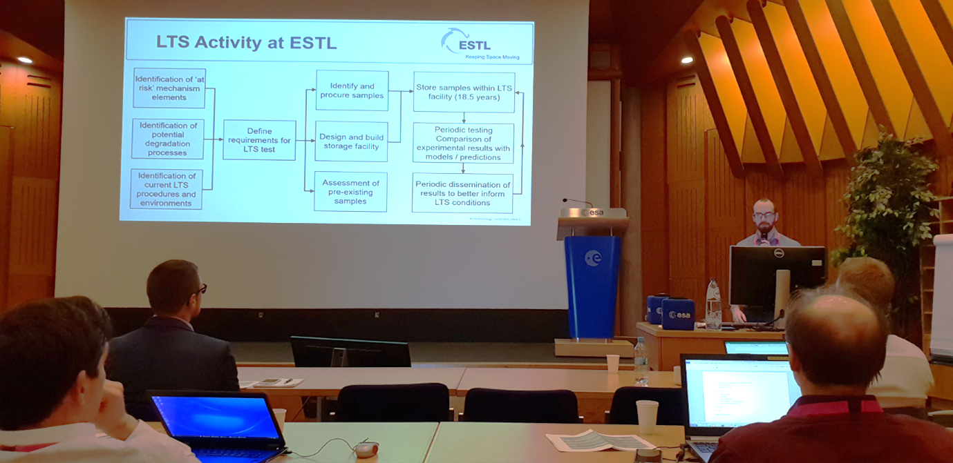 ESTL Unveils Breakthrough Space Lubricant Research at ESTEC